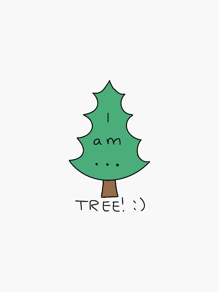 "StrayKids Hyunjin I Am Tree Quote" Sticker for Sale by Noelle-Shop ...