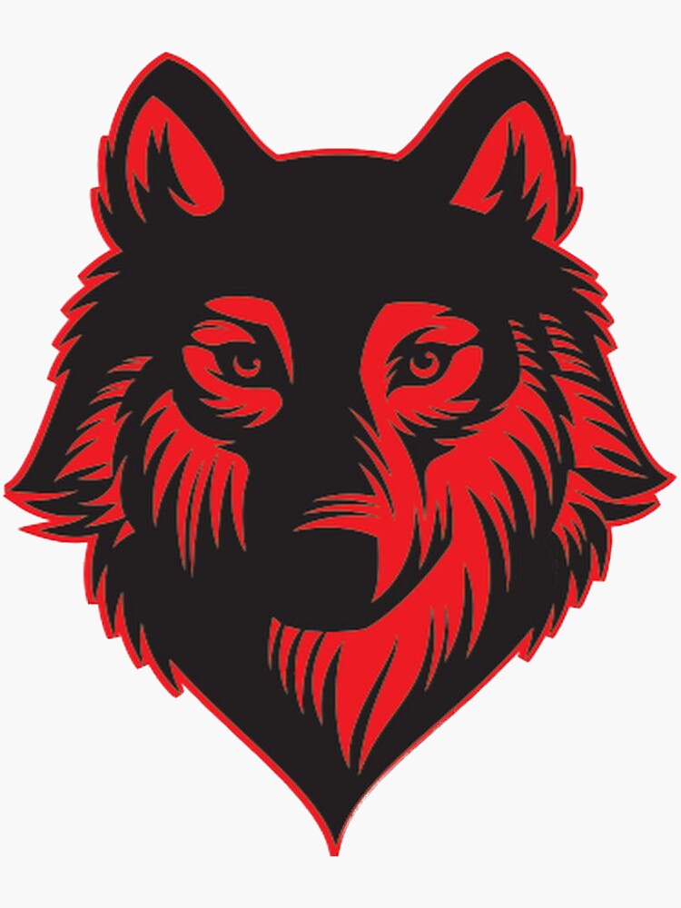 "VOLF!" Sticker for Sale by Akvaonline9 | Redbubble