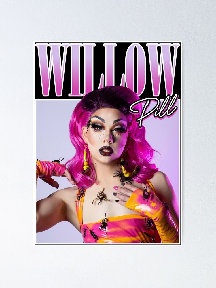 "WILLOW PILL" Poster for Sale by EmoryKeeling | Redbubble