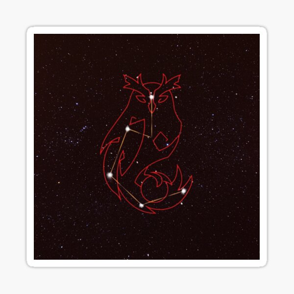 "Genshin Impact Diluc Constellation" Sticker by TrendyyBuy | Redbubble