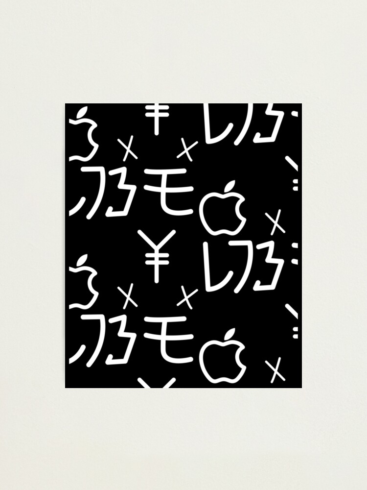 "Dominic Fike Face Tattoos Graphic " Photographic Print for Sale by ...