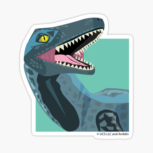 "Raptor" Sticker by DanielaRdzG | Redbubble