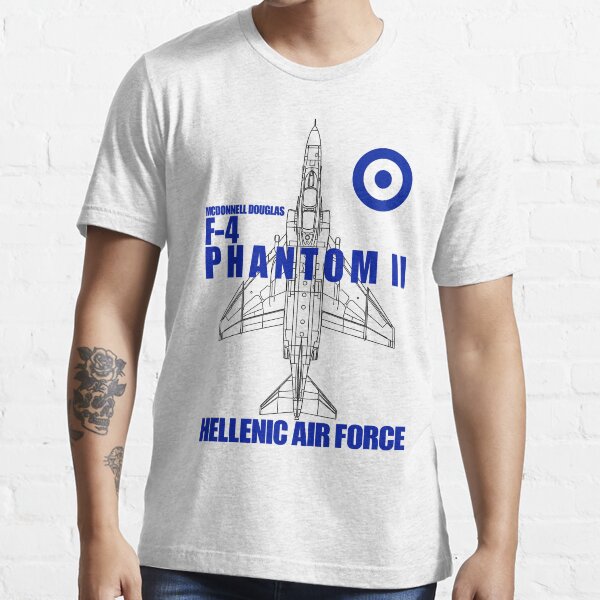 "F-4 Phantom II Hellenic Air Force" T-shirt for Sale by magazinecombate ...