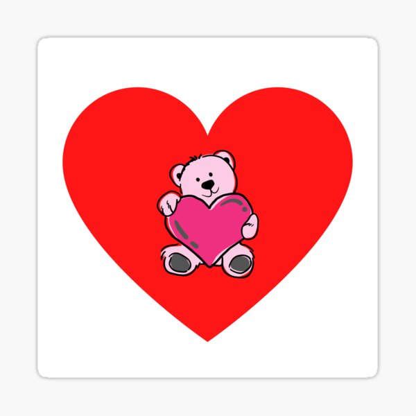 "Teddy" Sticker by Jasith94 | Redbubble