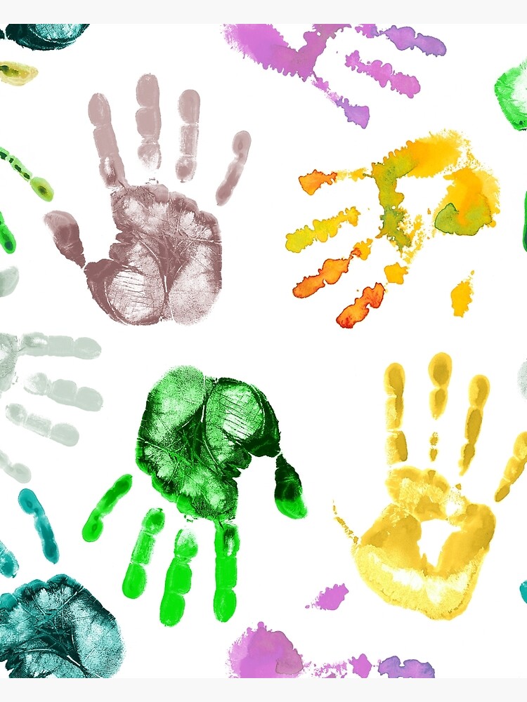 "Hands Color, Fingerprint, Color" Poster for Sale by StoyanMarinov ...