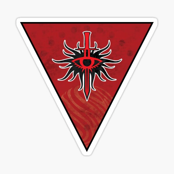 "Inquisition Pennant Banner 2 - Dragon Age Art" Sticker by YTBooks ...