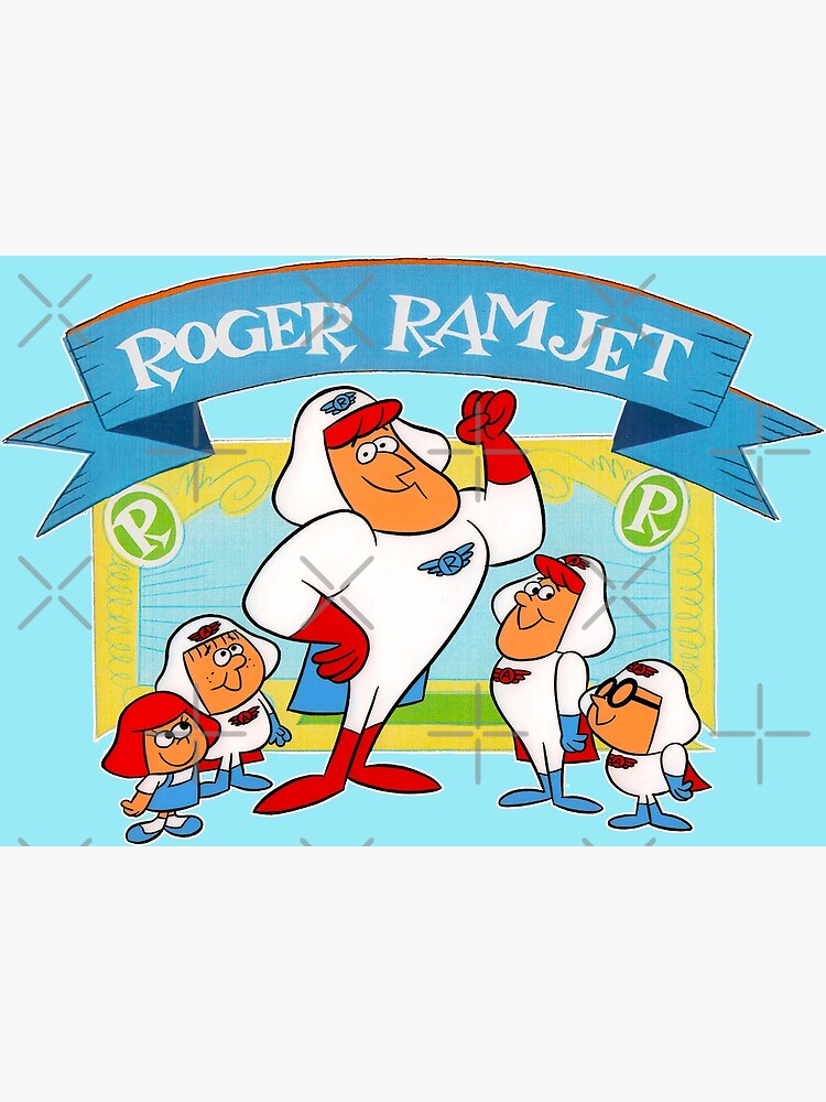 "Roger Ramjet" Poster for Sale by NostalgiaAttic | Redbubble