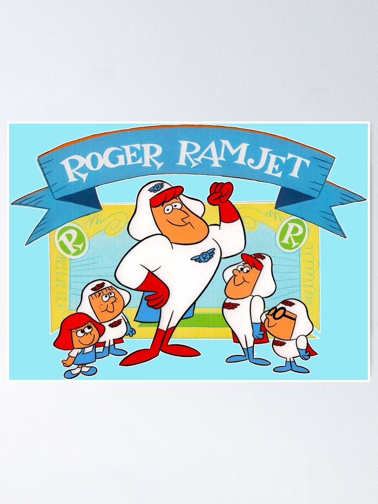 "Roger Ramjet" Poster for Sale by NostalgiaAttic | Redbubble