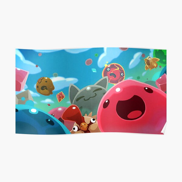 "Slime Rancher All Characters 4" Poster for Sale by ChibiAnime1 | Redbubble
