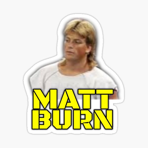 "Burn" Sticker for Sale by TheFabe1 | Redbubble