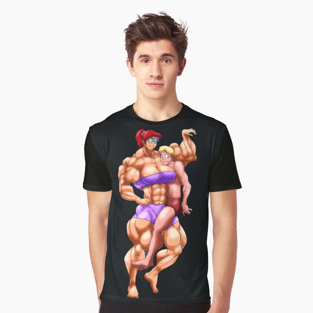 "My muscular girlfriend " Poster for Sale by Musclegirlsflex | Redbubble