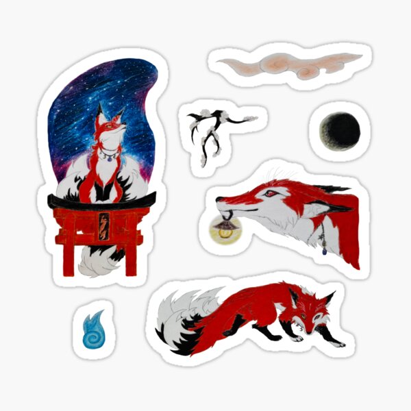 "Makka Sticker Pack #2" Sticker by Lycoris-art | Redbubble