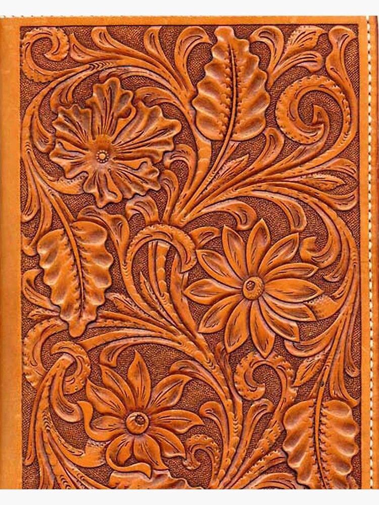"tooled leather prints 2" Poster for Sale by gipemeno | Redbubble