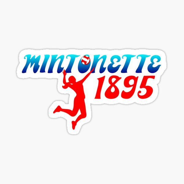 "Mintonette 1895 (Volleyball)" Sticker for Sale by AFordhamDesigns ...