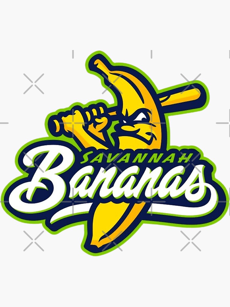 "savannah bananas" Sticker for Sale by TARATA | Redbubble