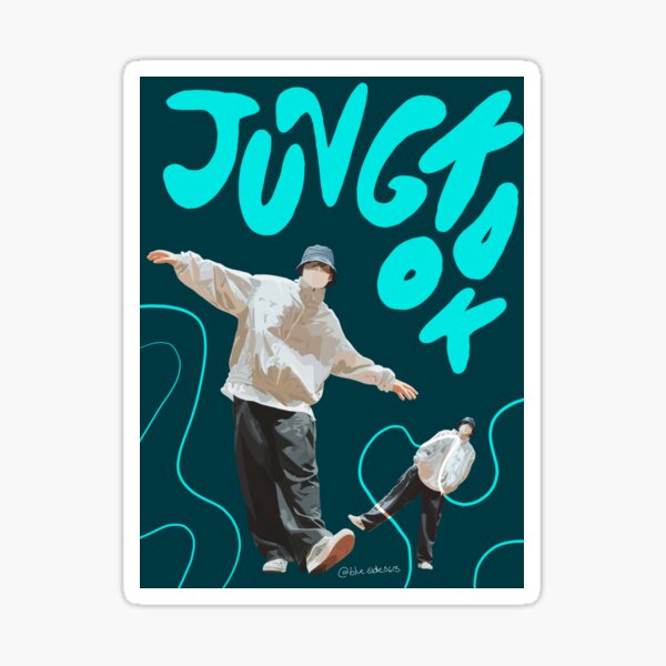 "JK" Sticker by Klaus0004 | Redbubble