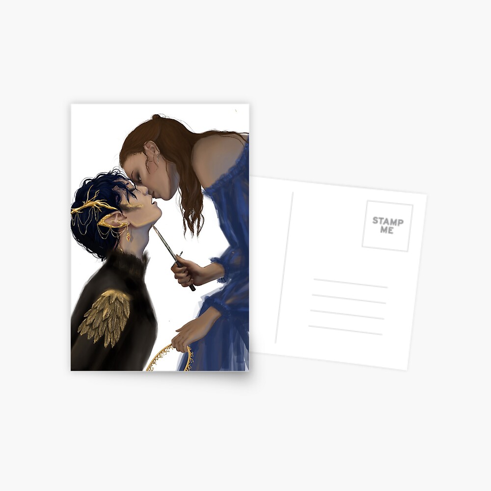 "The Cruel Prince- Jude and Cardan Fanart" Postcard by Corryn9 | Redbubble