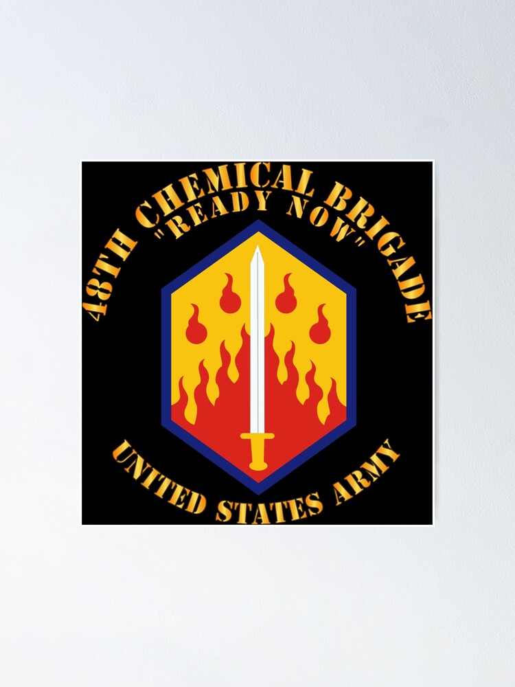 " SSI - 48th Chemical Brigade X 300" Poster for Sale by twix123844 ...