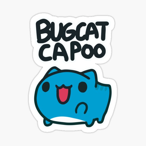 "Bugcat Capoo" Sticker by Mochi-Animals | Redbubble