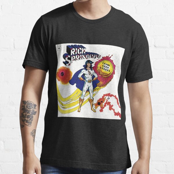 "Rick Springfield comic book heroes" T-shirt by JackOLea | Redbubble