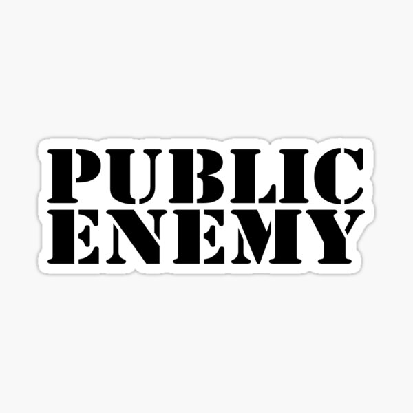 Public Enemy Stickers | Redbubble