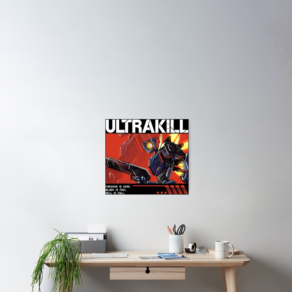 "ULTRAKILL" Poster for Sale by CarissaTillman | Redbubble