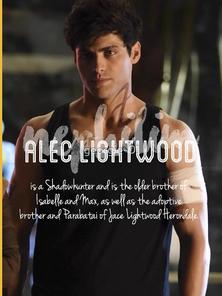 Alec Sin Camisa De Los Cazadores De Sombras Magnus Bane | Wiki