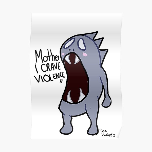 "DnD Monsters: The Hungry" Poster for Sale by ghostmermaid32 | Redbubble