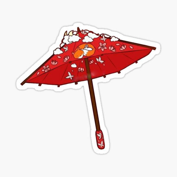 "TGCF Icon Umbrella" Sticker for Sale by Markrothen | Redbubble