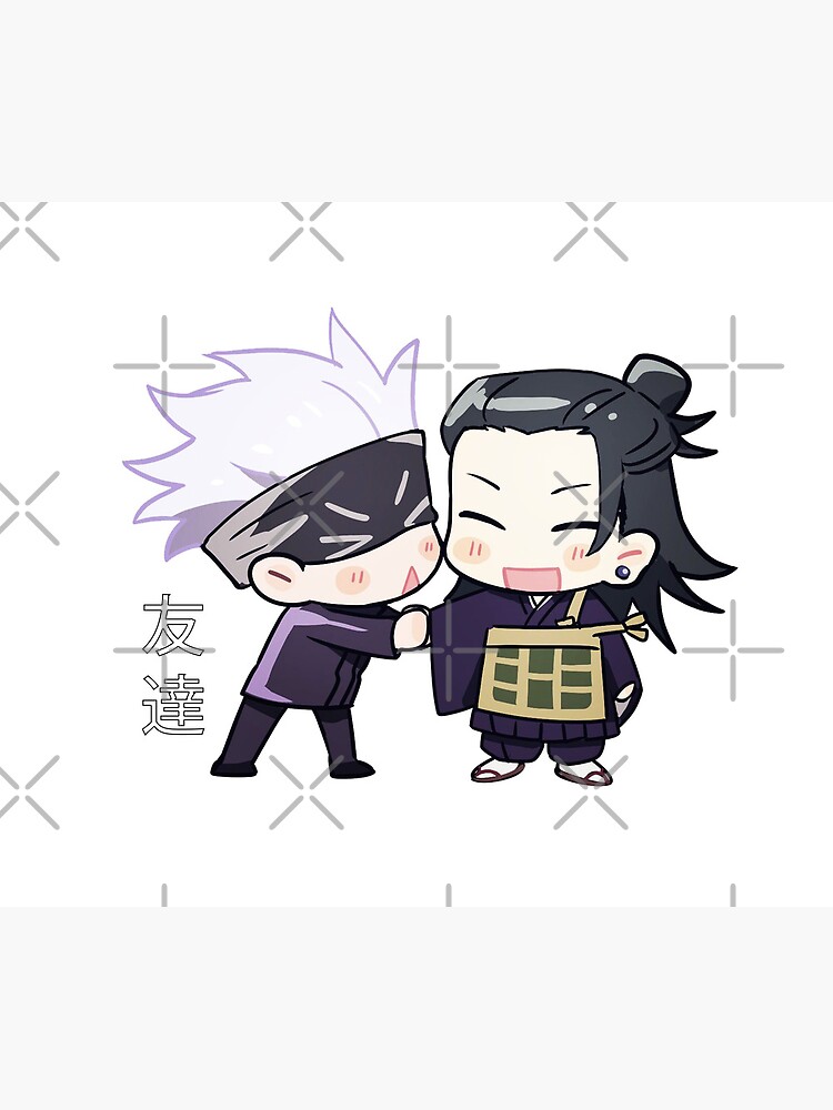 "Geto and Gojo, Chibi, Mini Jujutsu Kaisen, Japanese Anime, geto suguru ...