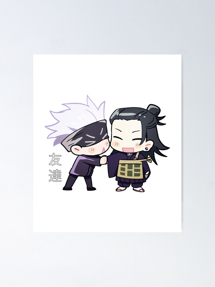 "Geto and Gojo, Chibi, Mini Jujutsu Kaisen, Japanese Anime, geto suguru ...