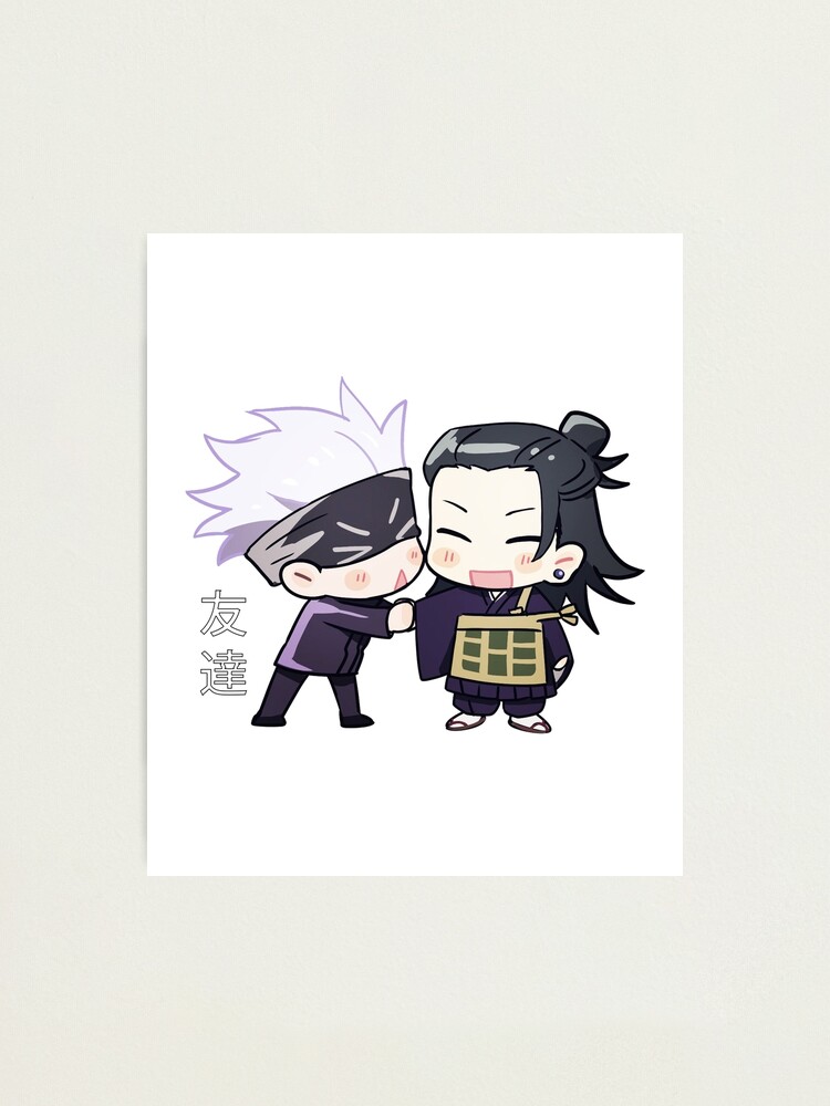 "Geto and Gojo, Chibi, Mini Jujutsu Kaisen, Japanese Anime, geto suguru ...