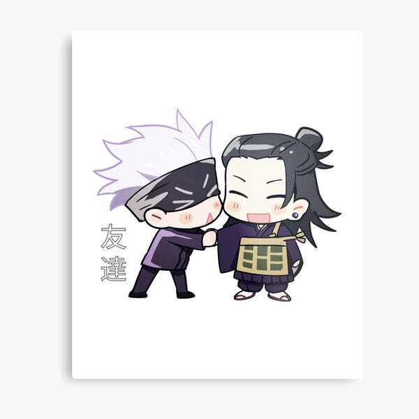 "Geto and Gojo, Chibi, Mini Jujutsu Kaisen, Japanese Anime, geto suguru ...