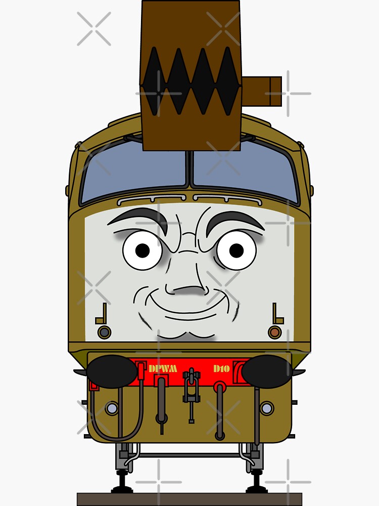 "Diesel 10" Sticker for Sale by 1995express | Redbubble