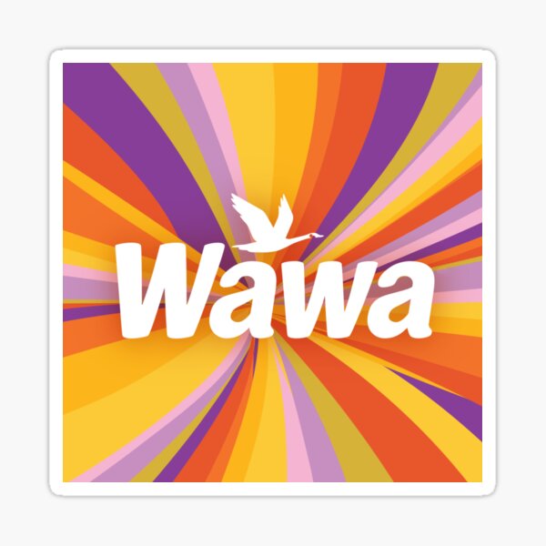 "WAWA COMPANY" Sticker by HannaDickens | Redbubble