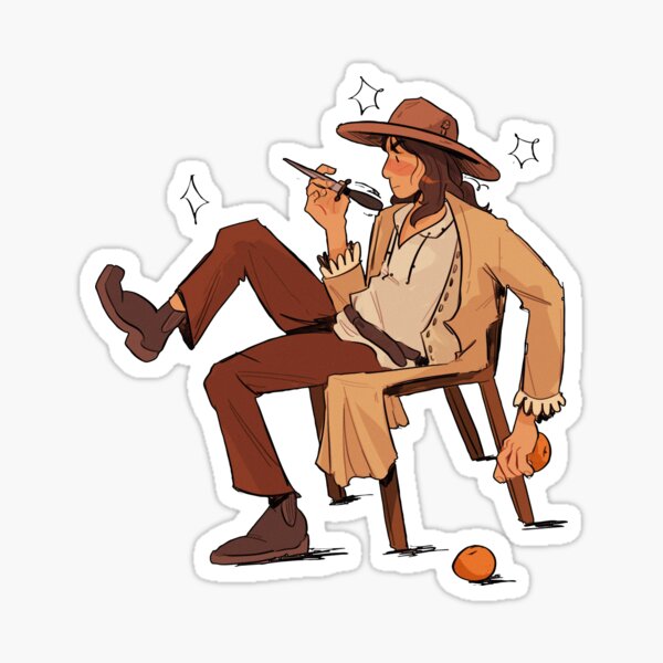 "Kefli Commissions Open" Sticker by LyonsBaird | Redbubble