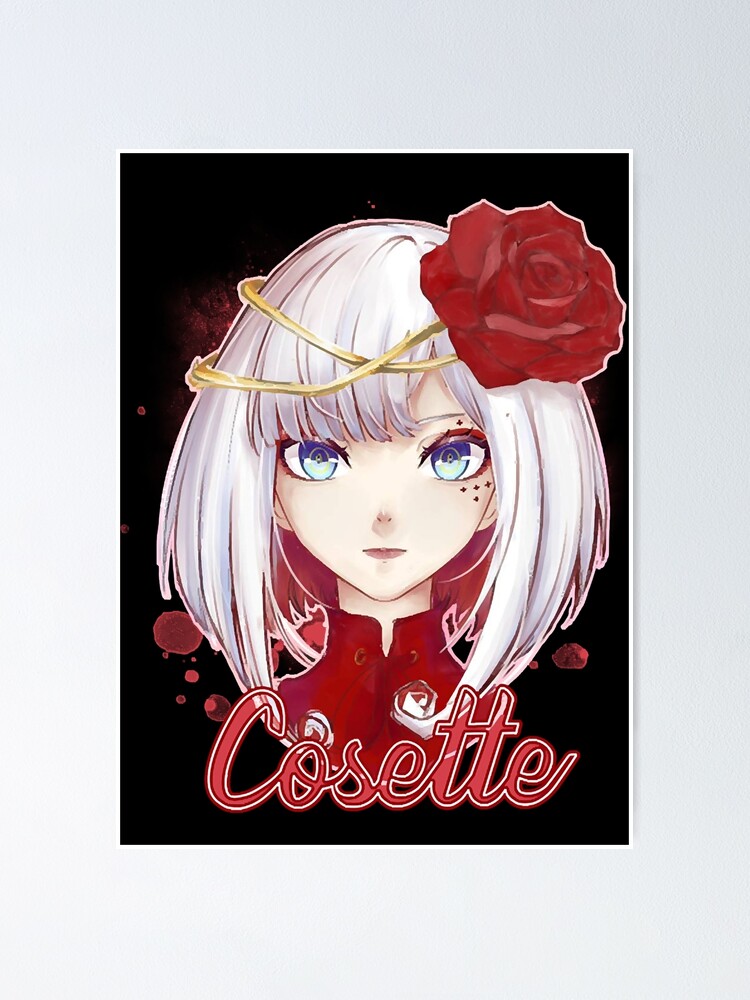 Póster «Cosette - Arte de diseño de rosas Estilo 2022» de ...