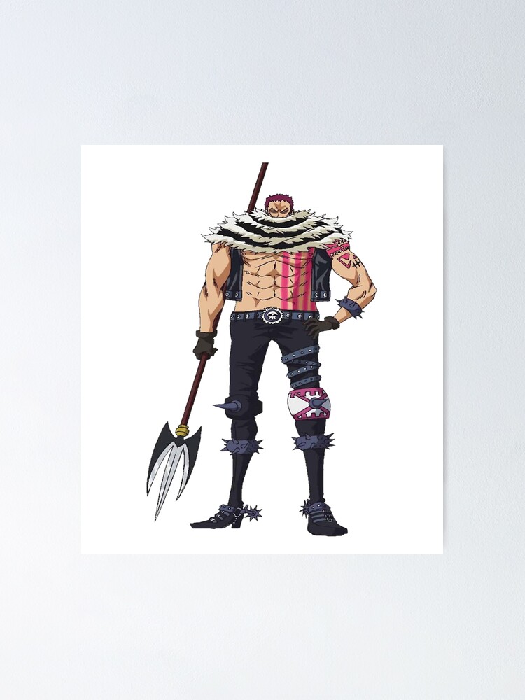 "Charlotte Katakuri - One Piece Sticker" Poster for Sale by ...