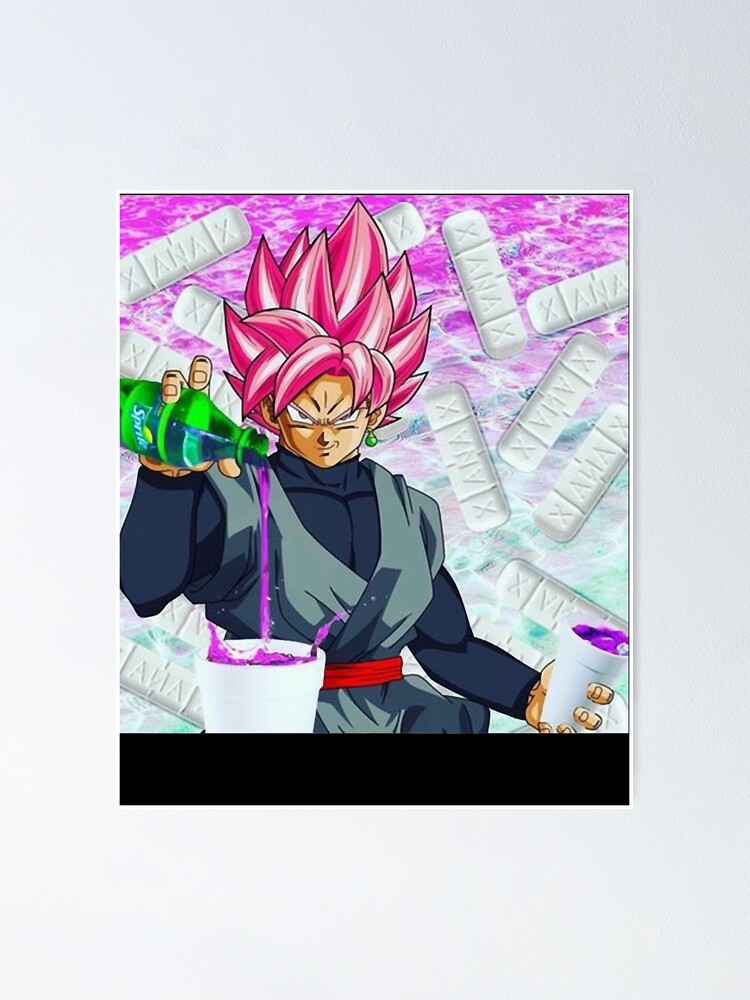 "goku black pours a cup of lean Classic Perfect GiftSaiyan gift ...