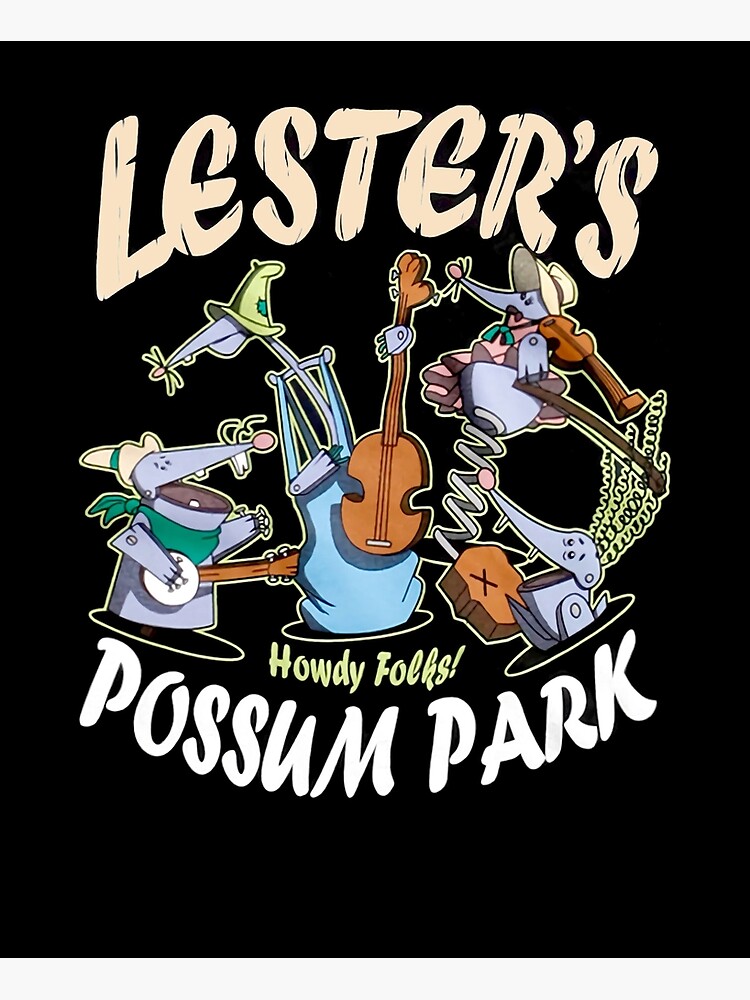 Póster for Sale con la obra «Cartoon-A-Goofy-Movie-Lester's-Possum-Park ...
