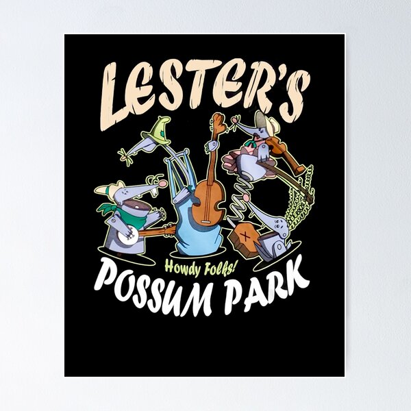 Póster for Sale con la obra «Cartoon-A-Goofy-Movie-Lester's-Possum-Park ...