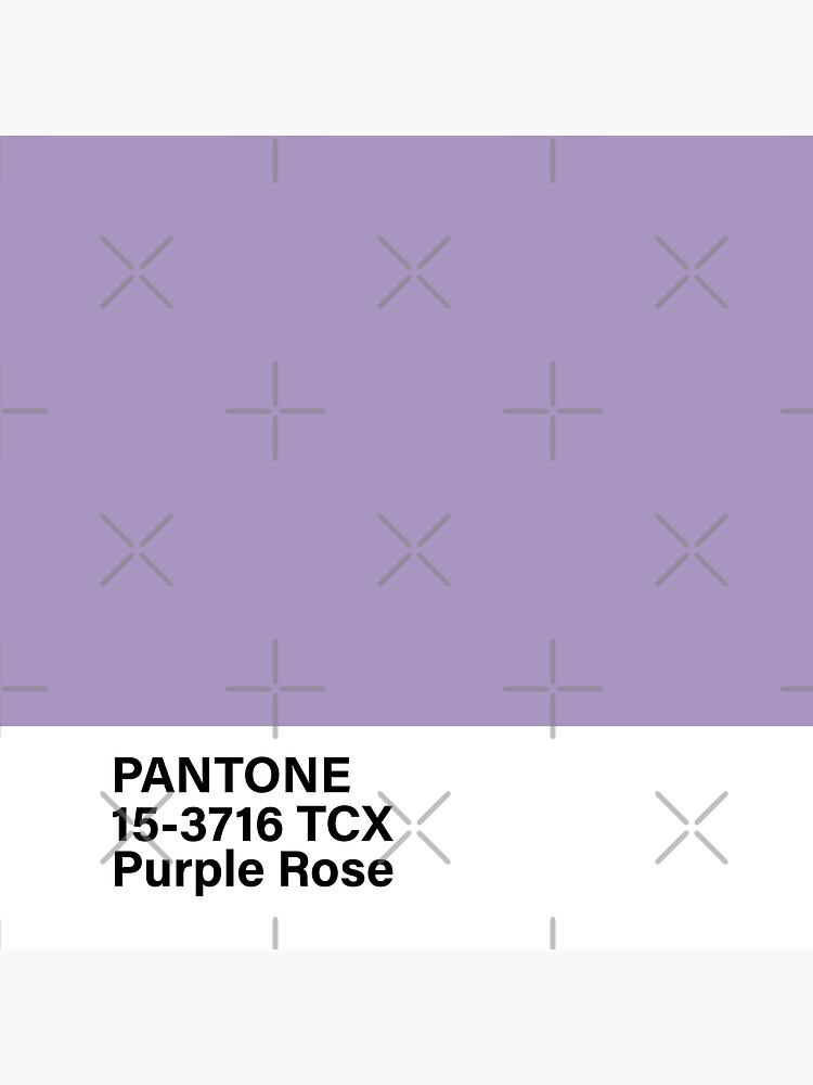 "pantone 15-3716 TCX Purple Rose" Poster by princessmi-com | Redbubble