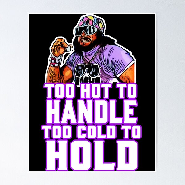 "TOO HOT TO HANDLE TOO COLD TO HOLD Classic" Poster for Sale by ...