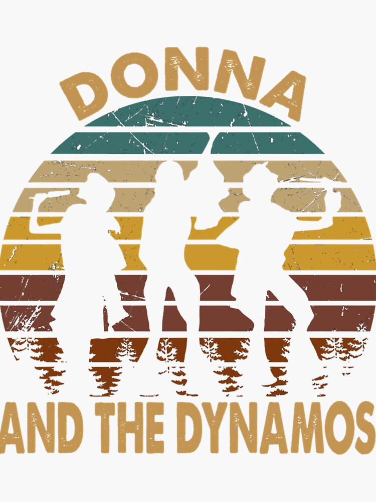 "Vintage Art Donna And The Dynamos Art Vintage" Sticker for Sale by ly ...