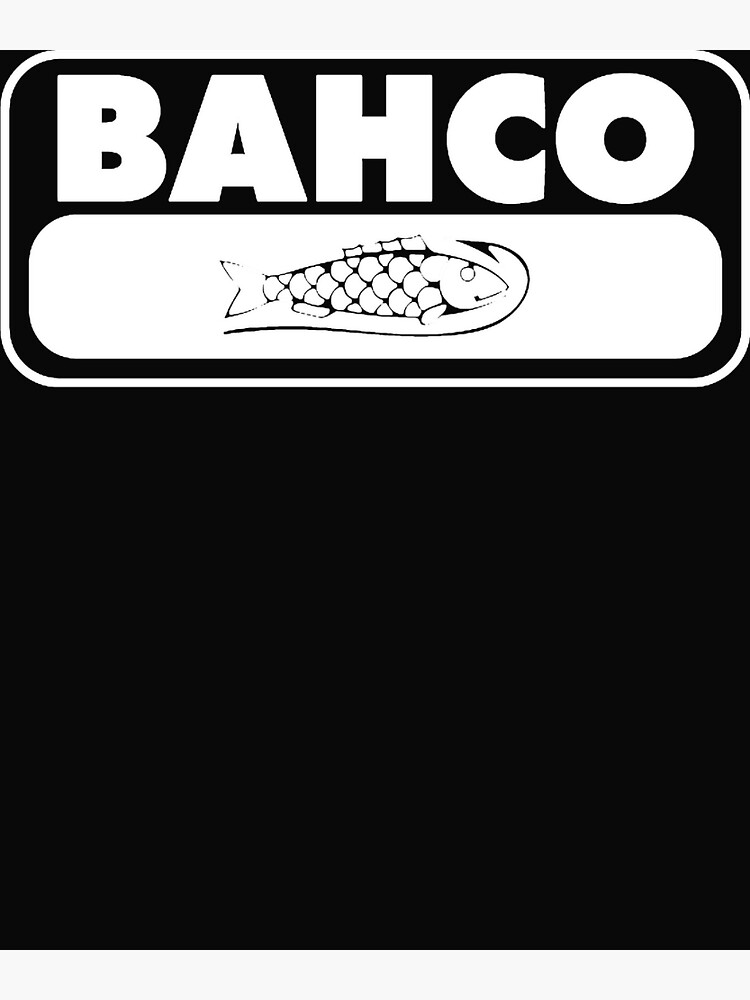 "Bahco Tools Fish Hook Logo Classic " Poster for Sale by Ralphhoades ...