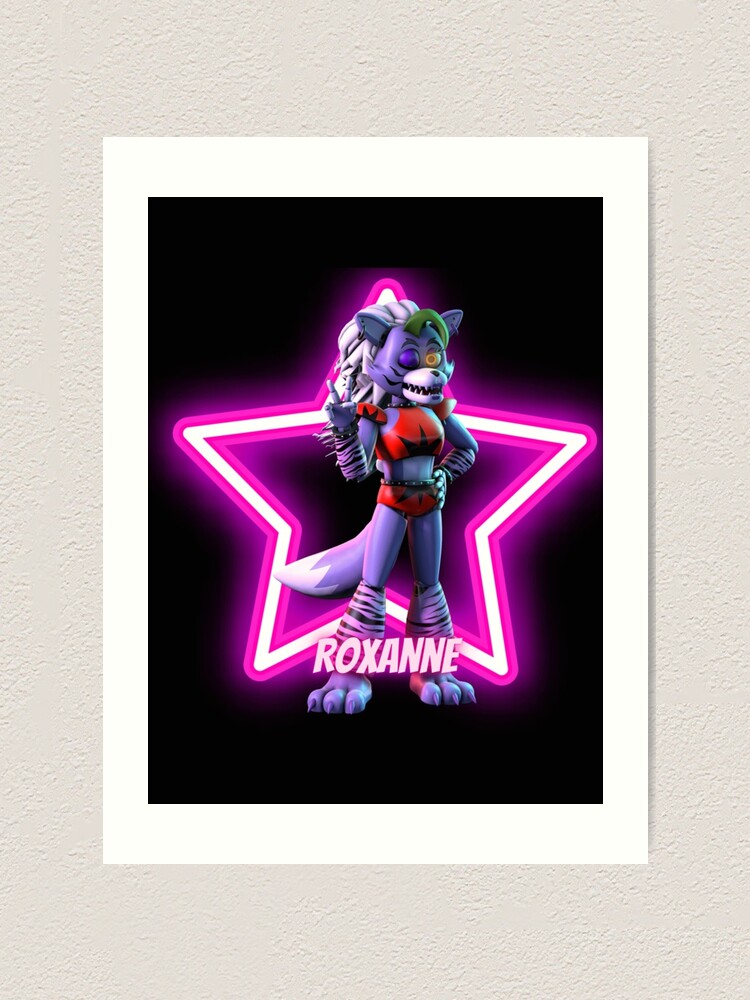 "FIVE NIGHTS AT FREDDYS´S SECURITY BREACH. ROXANNE AND NEON STAR. GIFTS ...