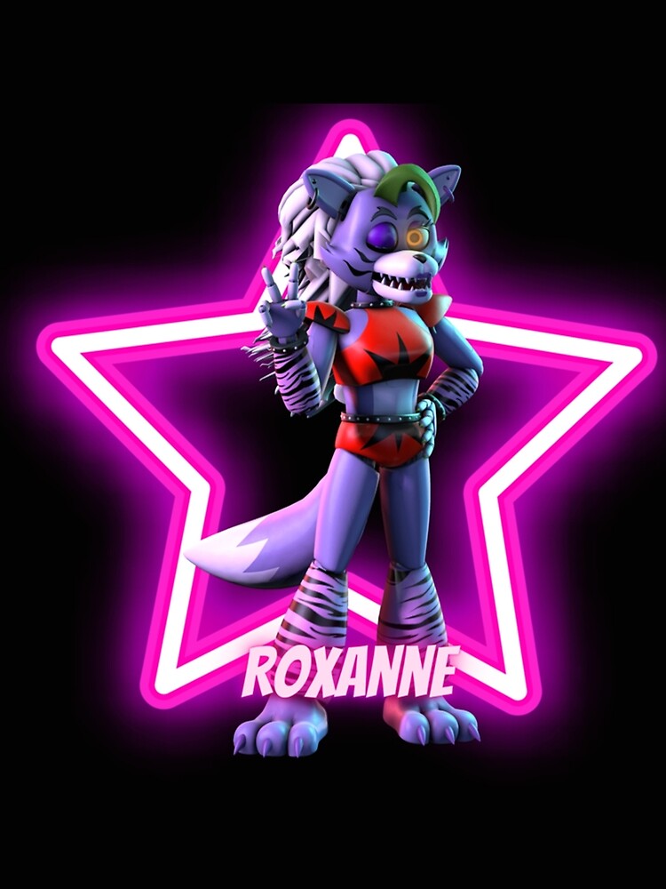 "FIVE NIGHTS AT FREDDYS´S SECURITY BREACH. ROXANNE AND NEON STAR. GIFTS ...