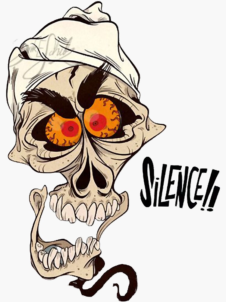 "Jeff Dunham Milwaukee, silence T-shirt " Sticker by BRANDROBINSON ...