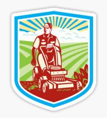 Lawn Mower: Stickers | Redbubble