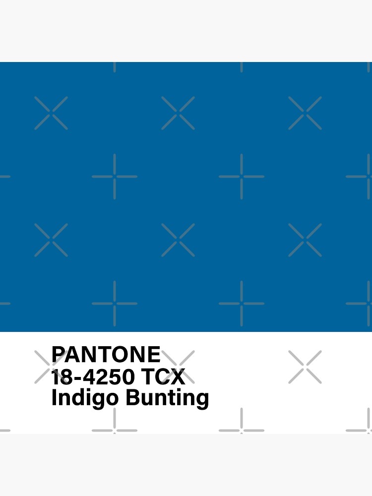 Pegatina «pantone 18-4250 TCX Banderines índigo» de princessmi-com ...